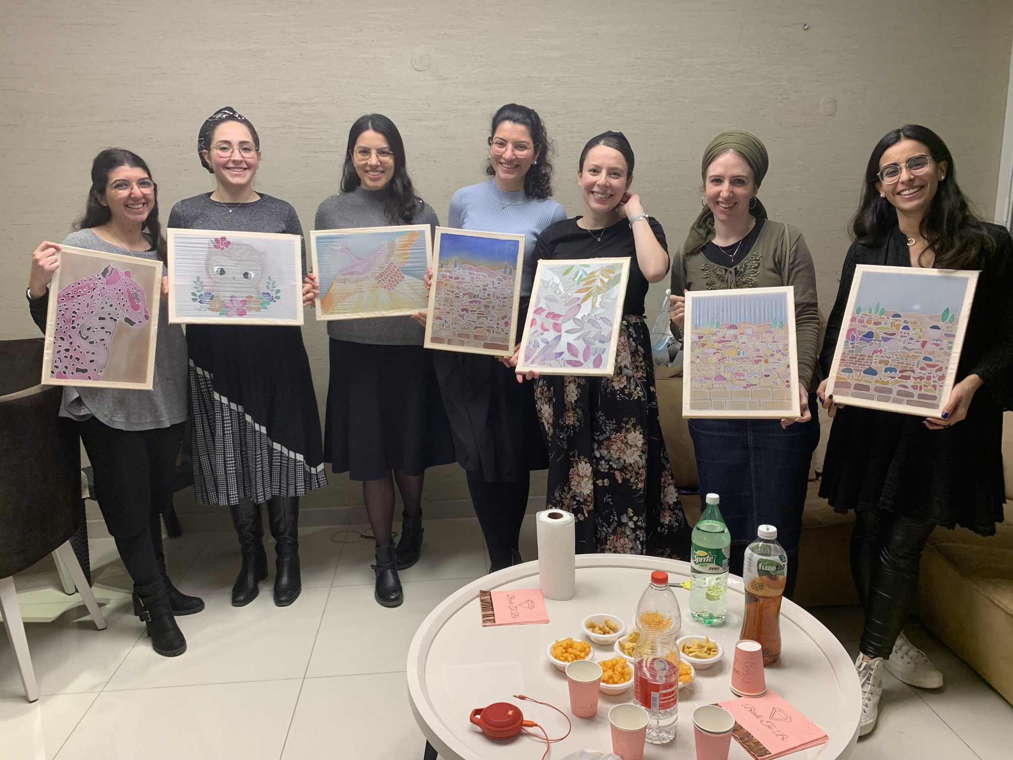 Avigael Creation Welcome - Hand-painted silk scarves and judaica fine art